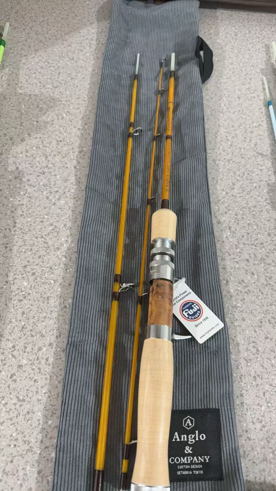 ANGLO Paragon G Series PGB4113 glass baitcasting rod - Vusak-Premium ...